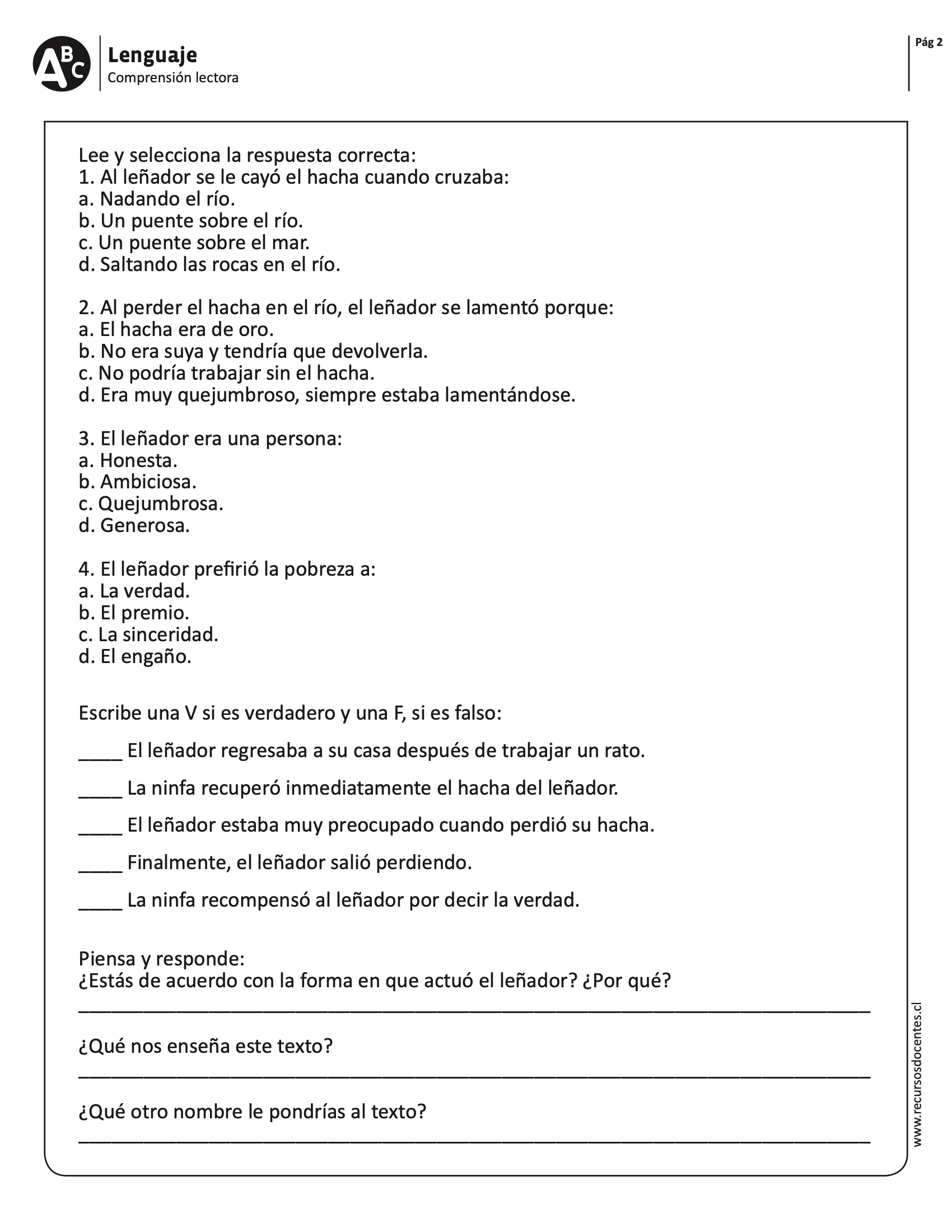 Cuaderno De Comprension Lectora Primer Ciclo 35 Actividades 51