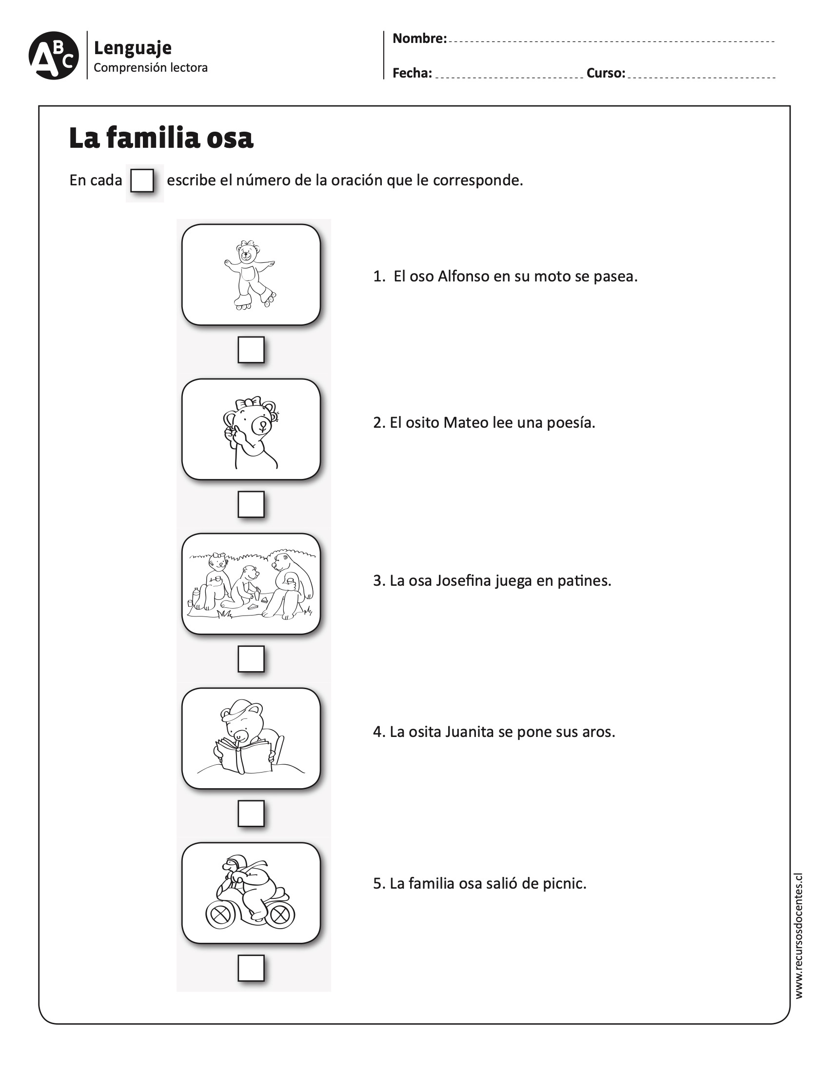 Cuaderno de comprension lectora primer ciclo 35 actividades