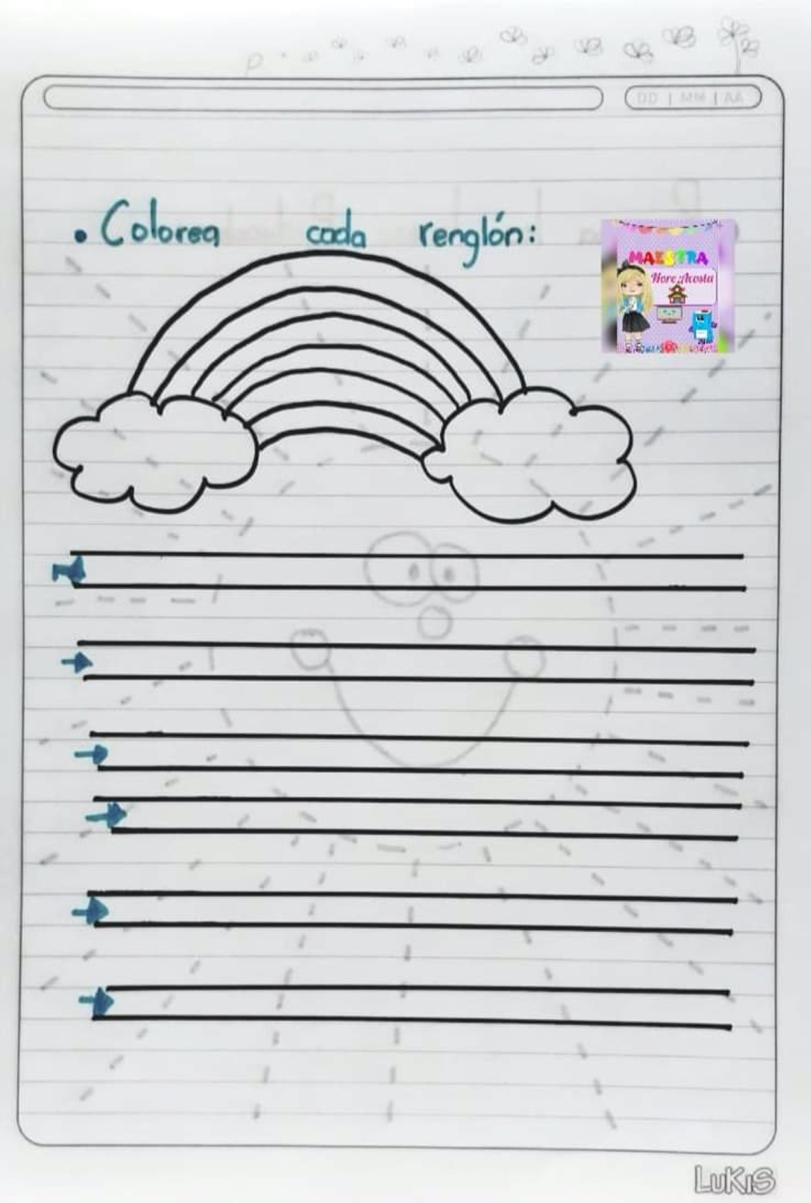 Cuaderno guía para inicial 4