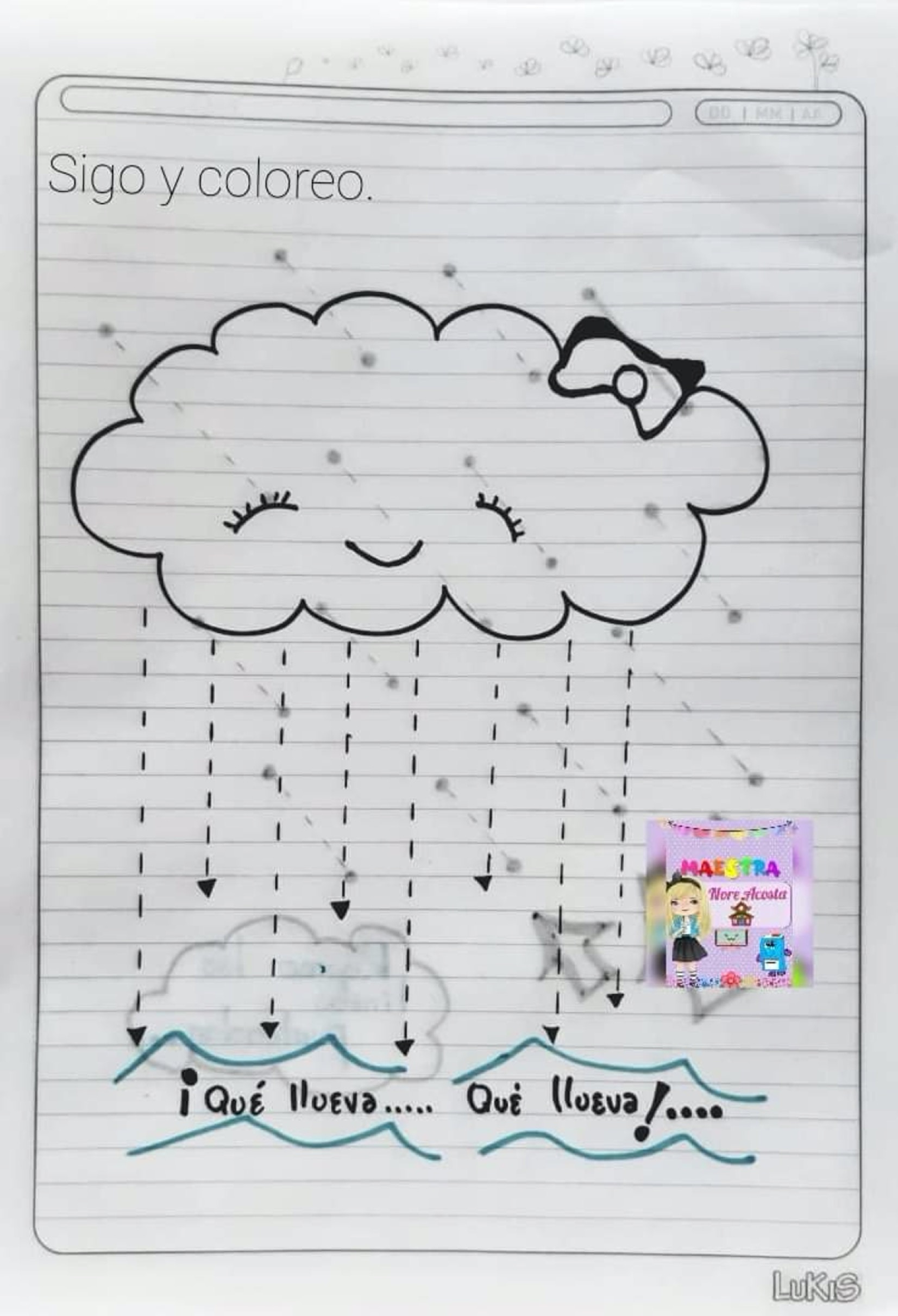 Cuaderno guía para inicial 6