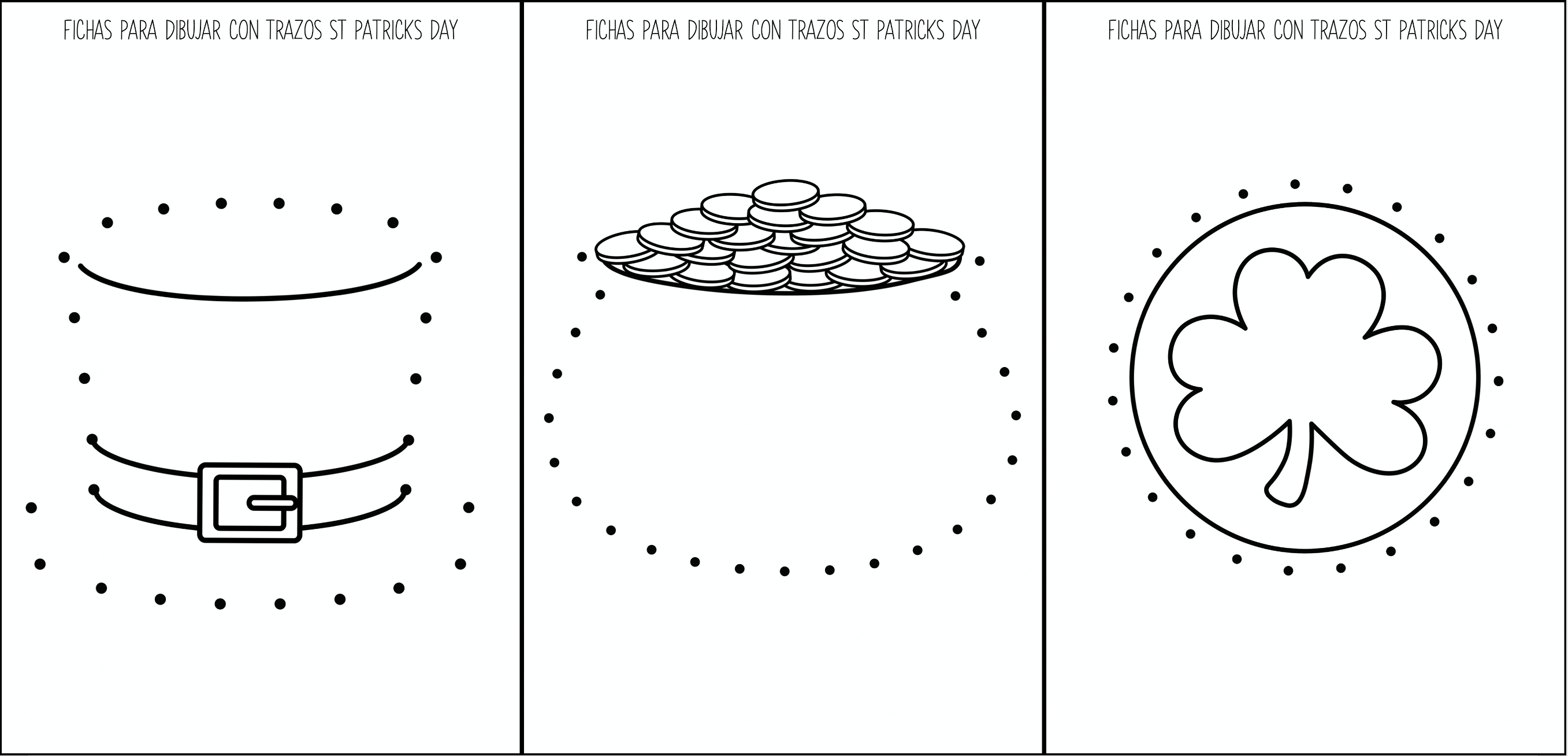 Hojas De Trabajo De Matemáticas Del Día De San Patricio