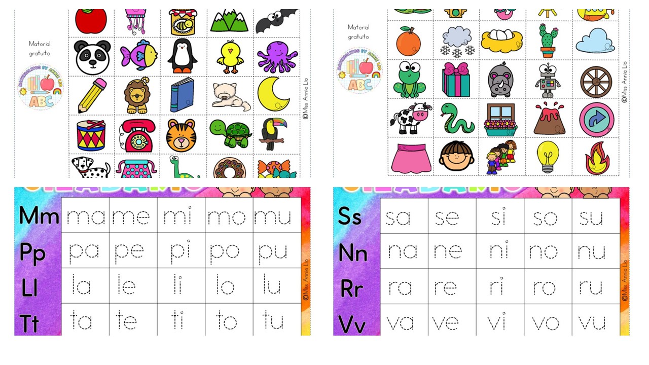 Silabario interactivo para trabajar los sonidos iniciales - Actividades ...