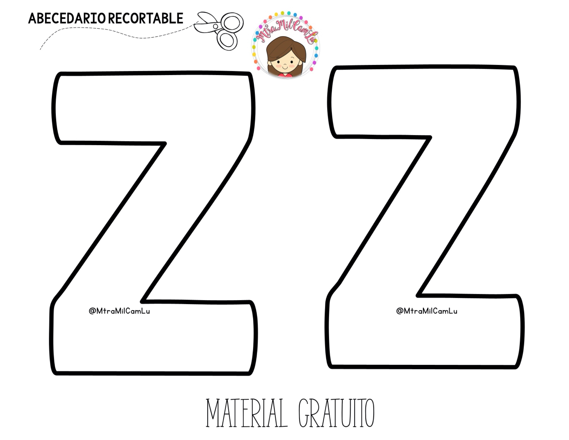 Abecedario Recortable para trabajar las letras - Actividades de ...