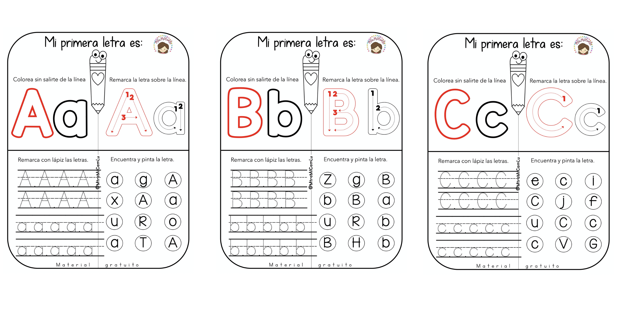 Cuadernillo de grafomotricidad en infantil, mi primera letra ...