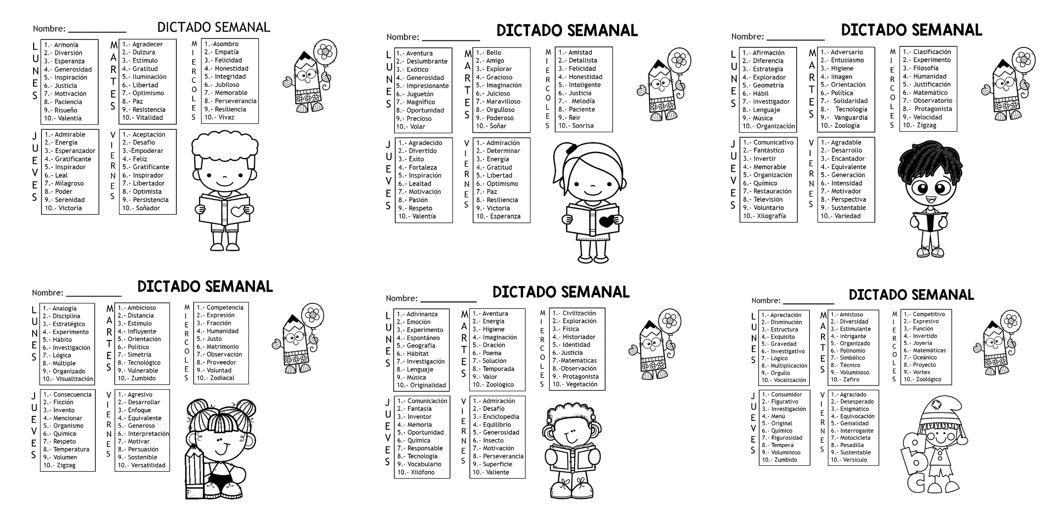 Hoja De Trabajo De Problemas De Palabras