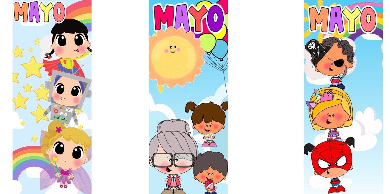 LONAS MES DE MAYO 2024 PARA DECORAR TU AULA - Actividades de infantil y ...