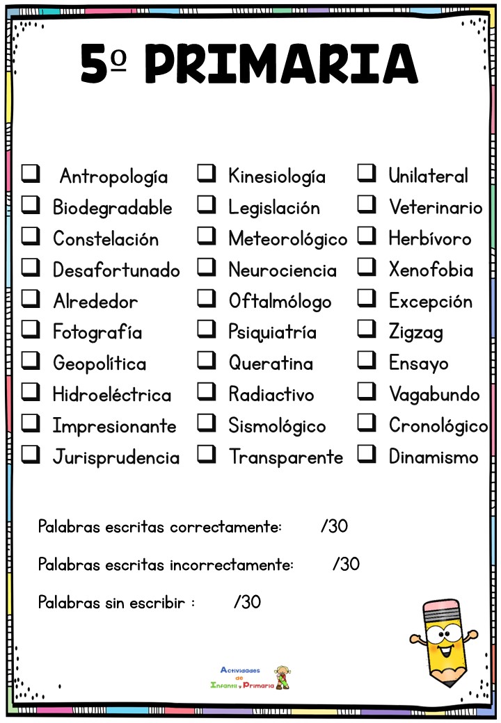 dictado palabras Primaria (5)