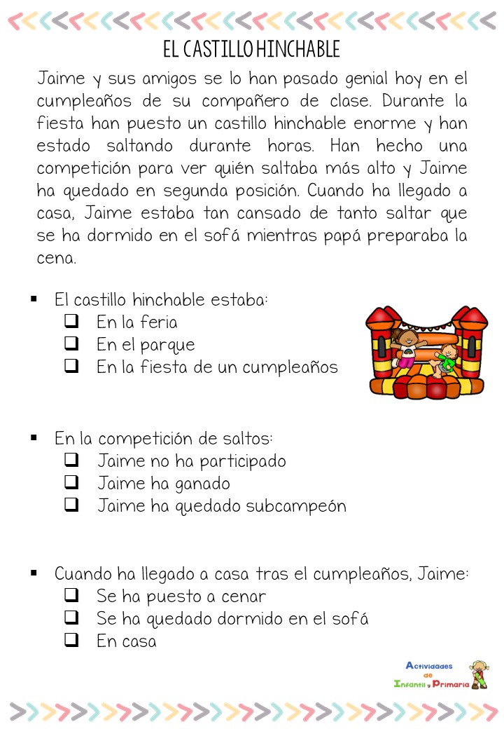 Lecturas Cortas Preguntas 4