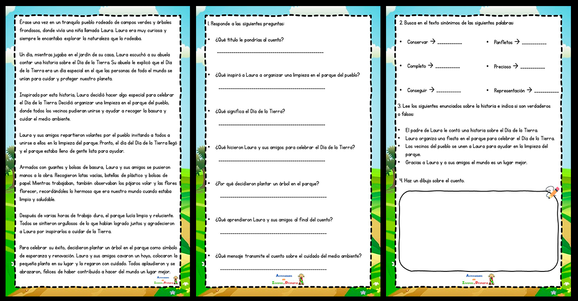 Hojas De Trabajo De Ciencias De La Tierra, Sexto Grado