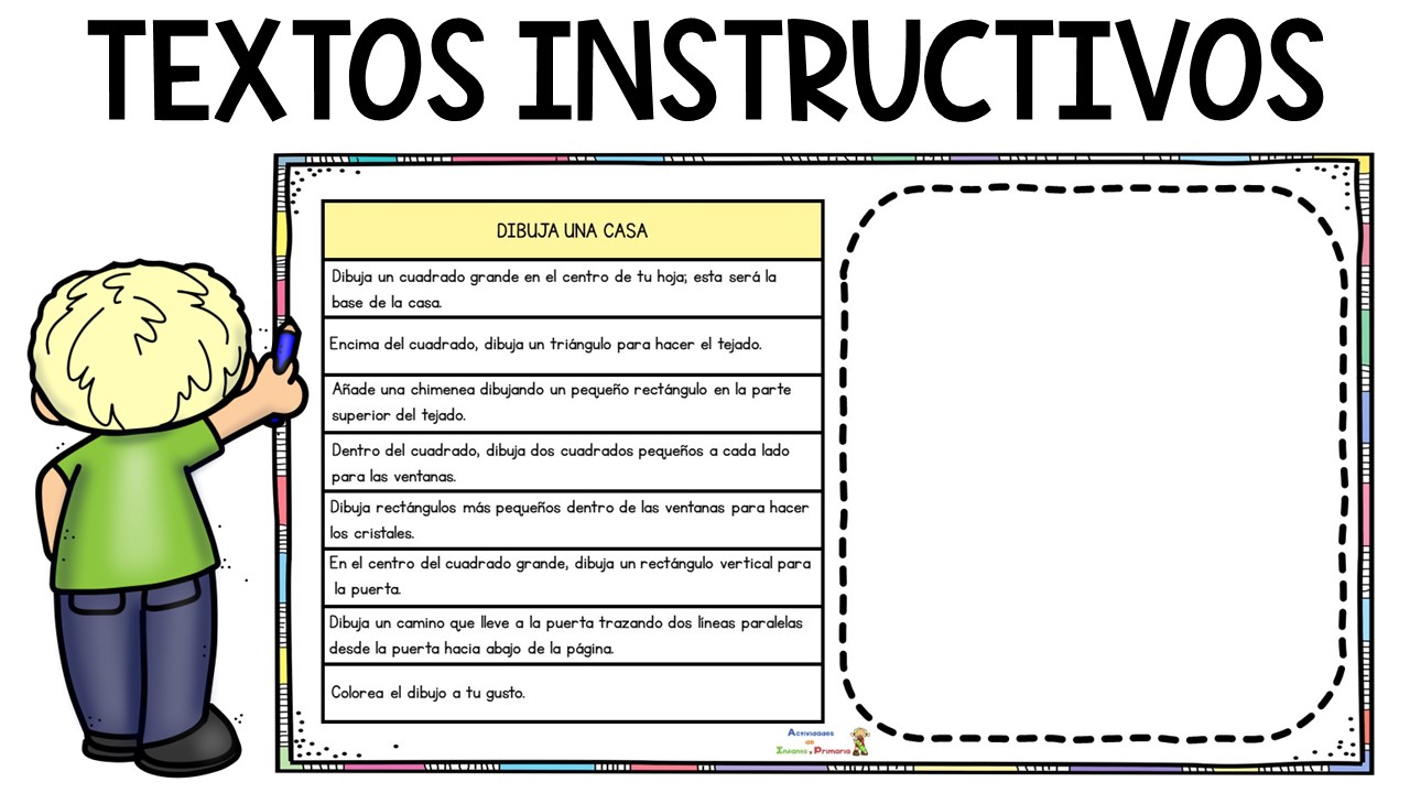 Comprensión lectora de textos instructivos para realizar dibujos ...
