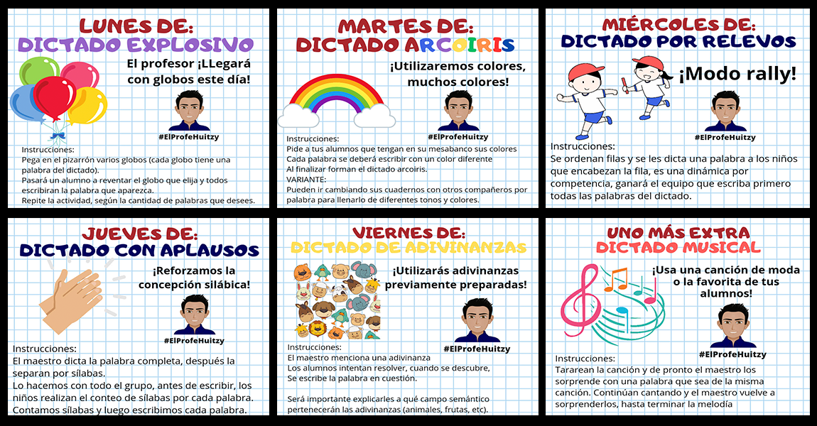 portada dictados divertidos