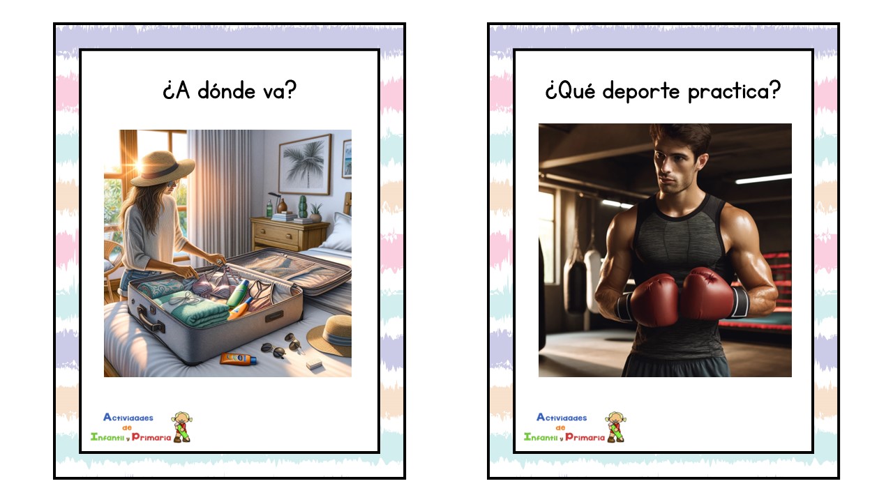 Tarjetas con imágenes para realizar inferencias visuales - Actividades ...