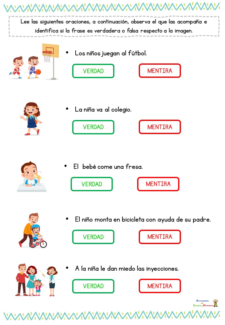 verdad o mentira frase dibujo (1)