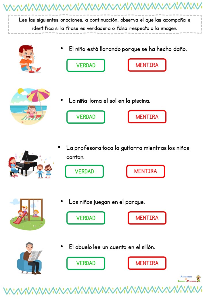 verdad o mentira frase dibujo (2)