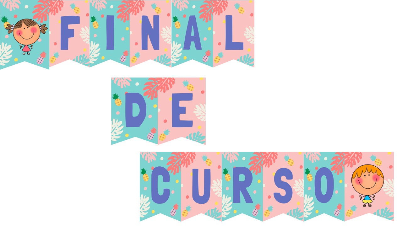 Banderines para decorar tu aula a final de curso - Actividades de ...