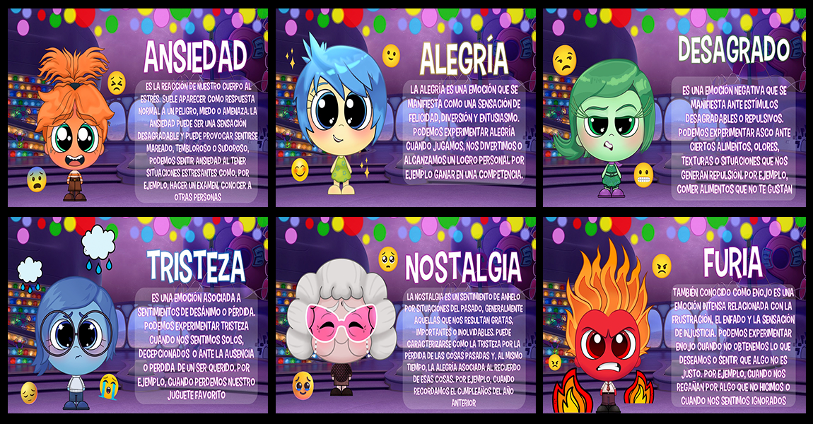 PORTADA EMOCIONES INTENSAMENTE PORTADA EMOCIONES INTENSAMENTE