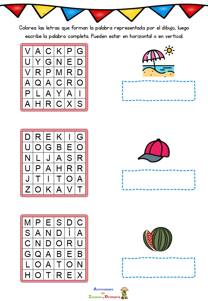 mini sopa de letras vocabulario verano (1)