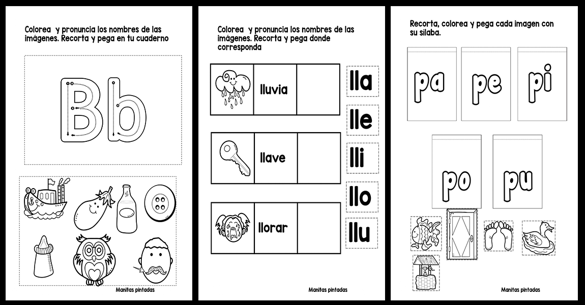 Silabas Para Ninos En Espanol