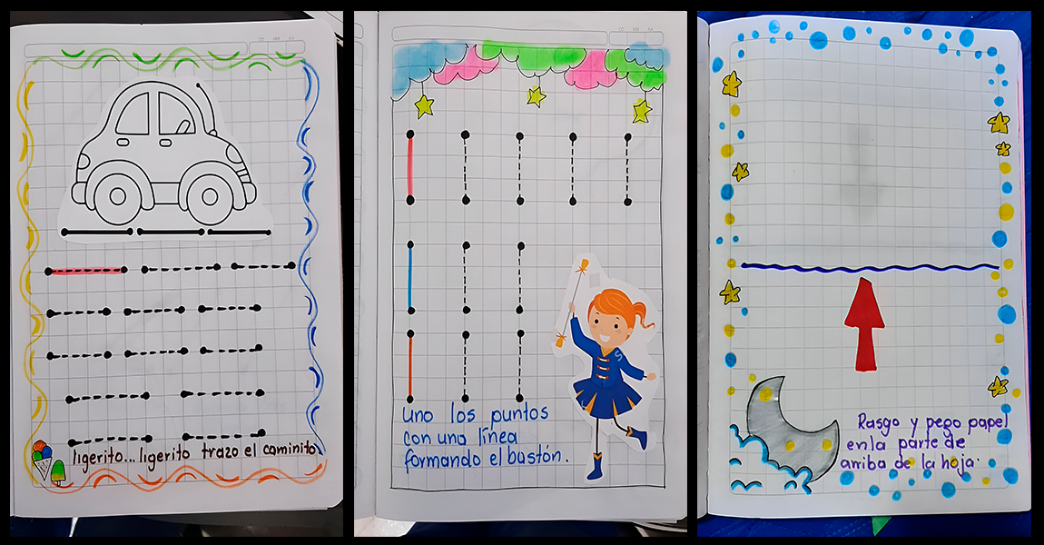 Ejemplo de cuaderno guía para trabajar la grafomotricidad en Infantil y ...