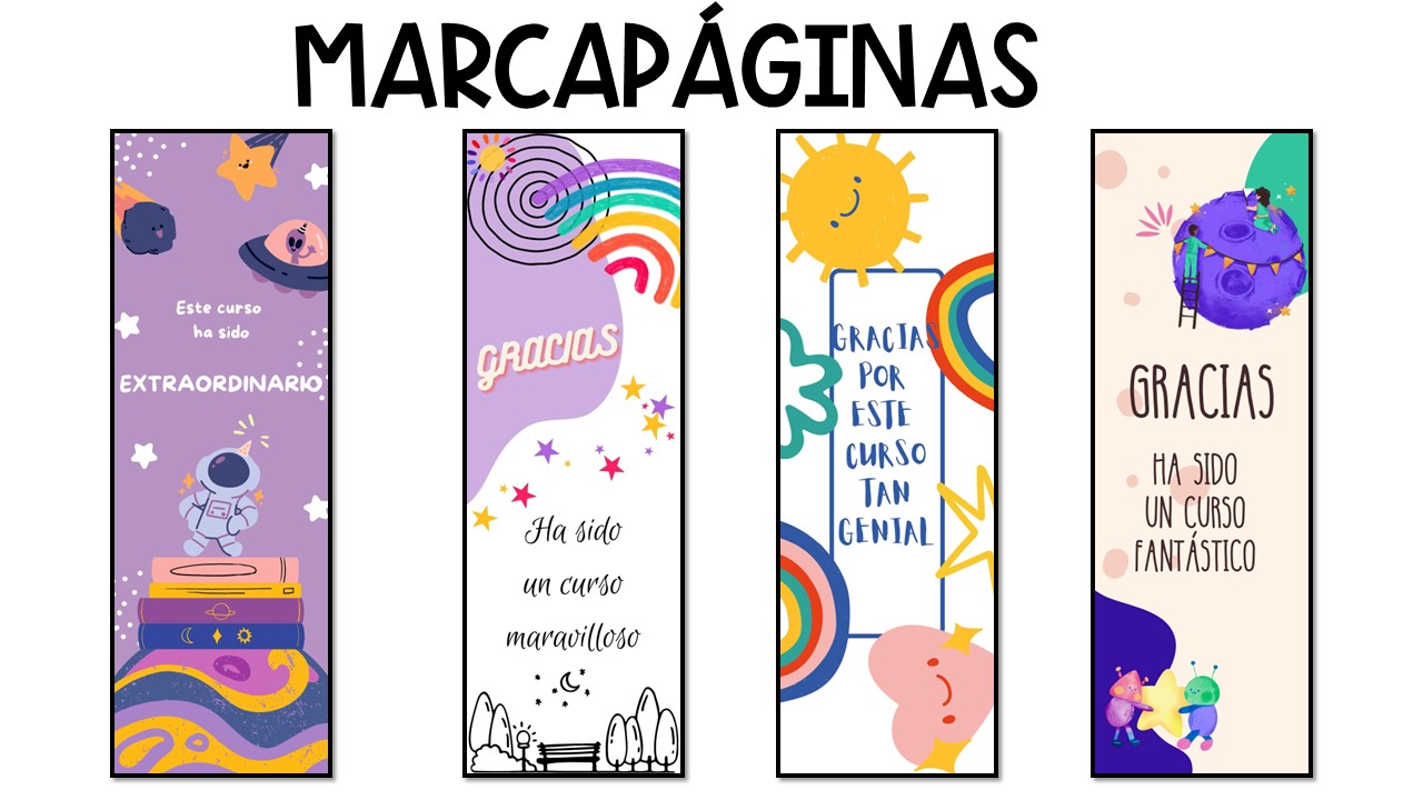 Colorea Tus Propias Plantillas De Marcapáginas