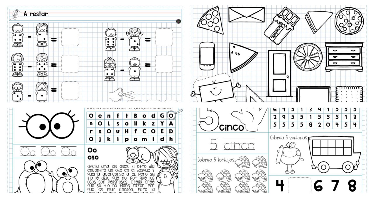 Librito de tareas para los más pequeños, ideal para el verano ...