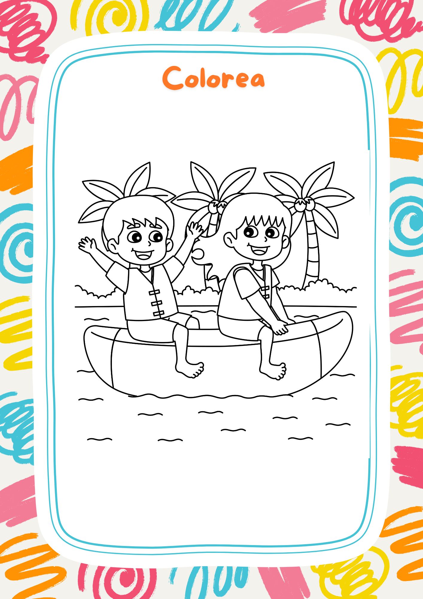 librito colorear dibujos verano (8)