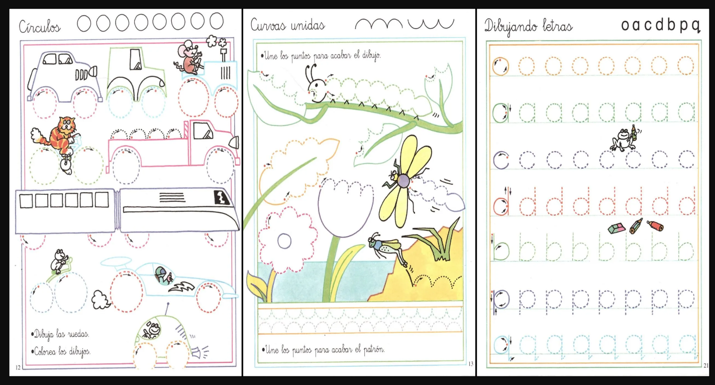 Cuaderno iniciación a la escritura para Preescolar - Actividades de ...