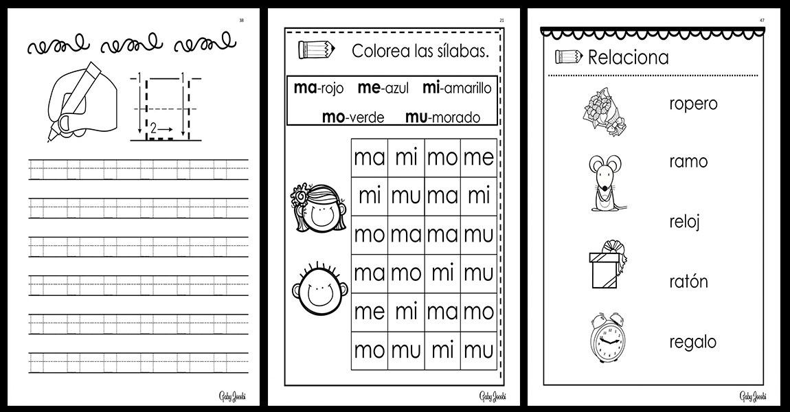 Hojas De Trabajo De Lectura Combinada