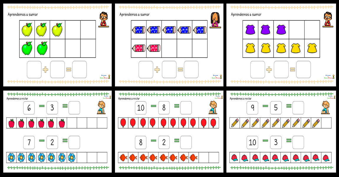 Hojas De Trabajo Relacionadas Con La Suma Y La Resta