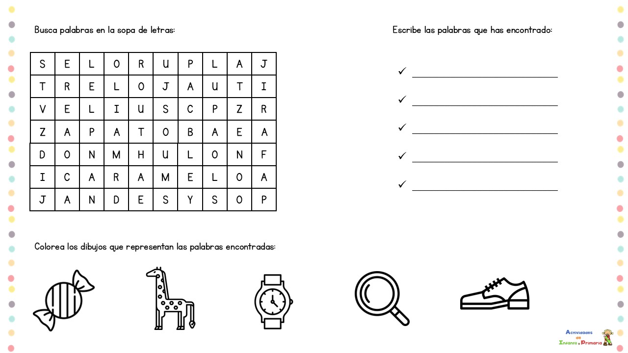 BUSCA ESCRIBE Y COLOREA PALABRA (3)