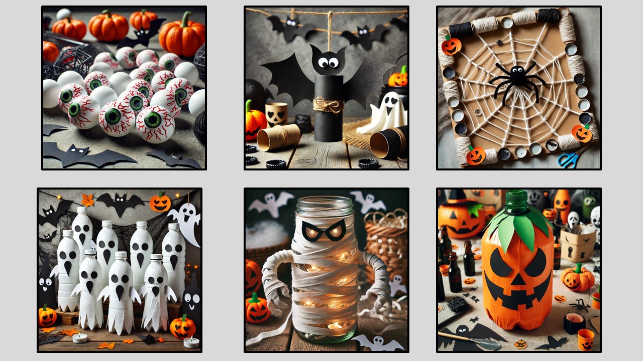 Ideas De Manualidades Con Materiales Reciclados Para Halloween