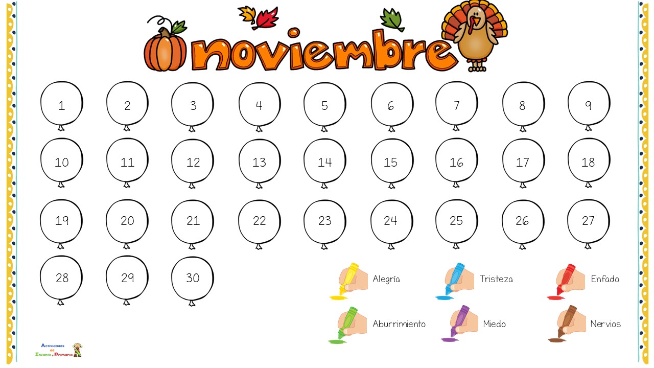 registro emociones noviembre registro emociones noviembre