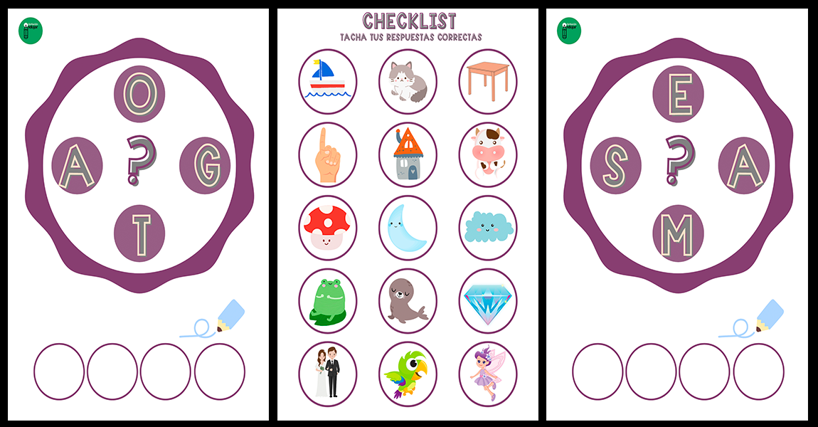 Divertido juego de lectoescritura: Adivina la palabra - Actividades de ...