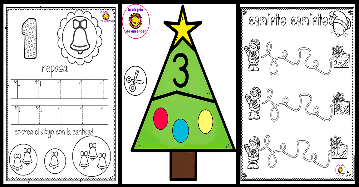 Cuadernillo guía de actividades de Navidad para Infantil y Preescolar ...