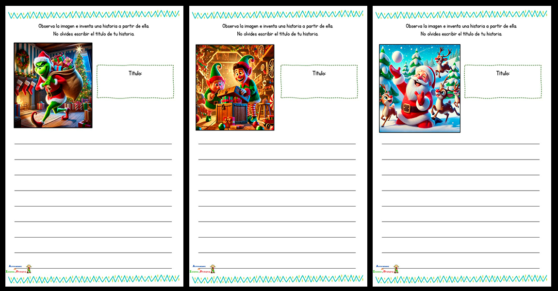 Escritura creativa: Inventa una historia de Navidad a partir de una ...