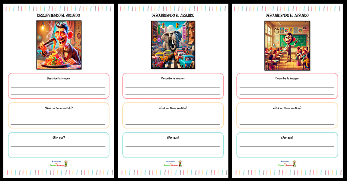 absurdos visuales archivos - Actividades de infantil y primaria