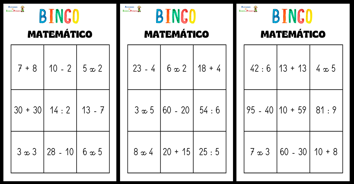 Hoja De Trabajo De Bingo De Resta