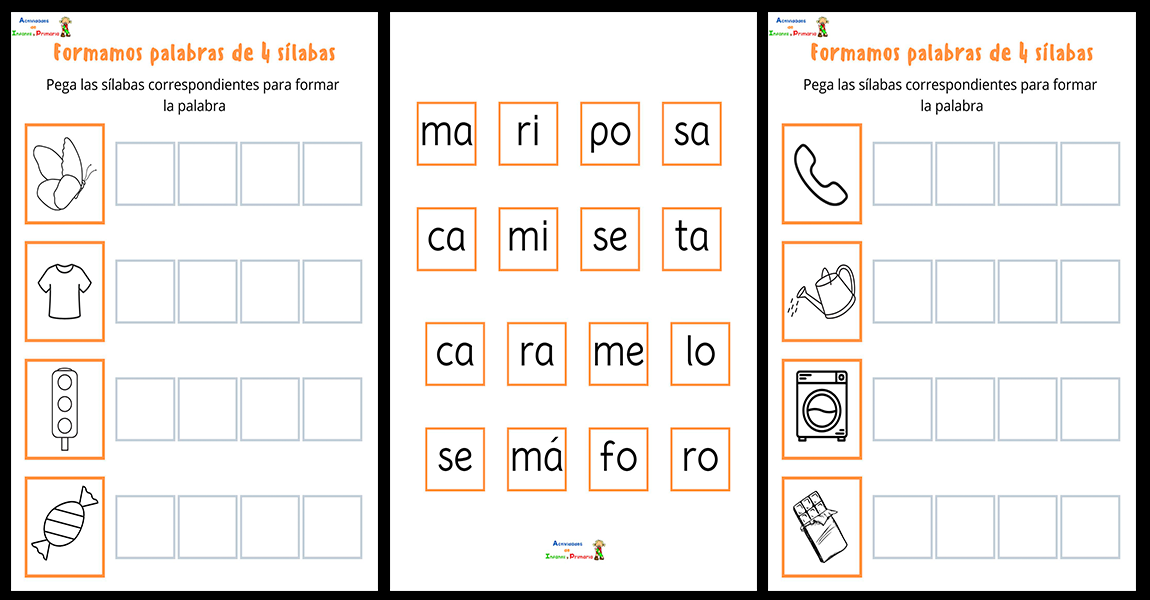 Silaba Actividades Con La