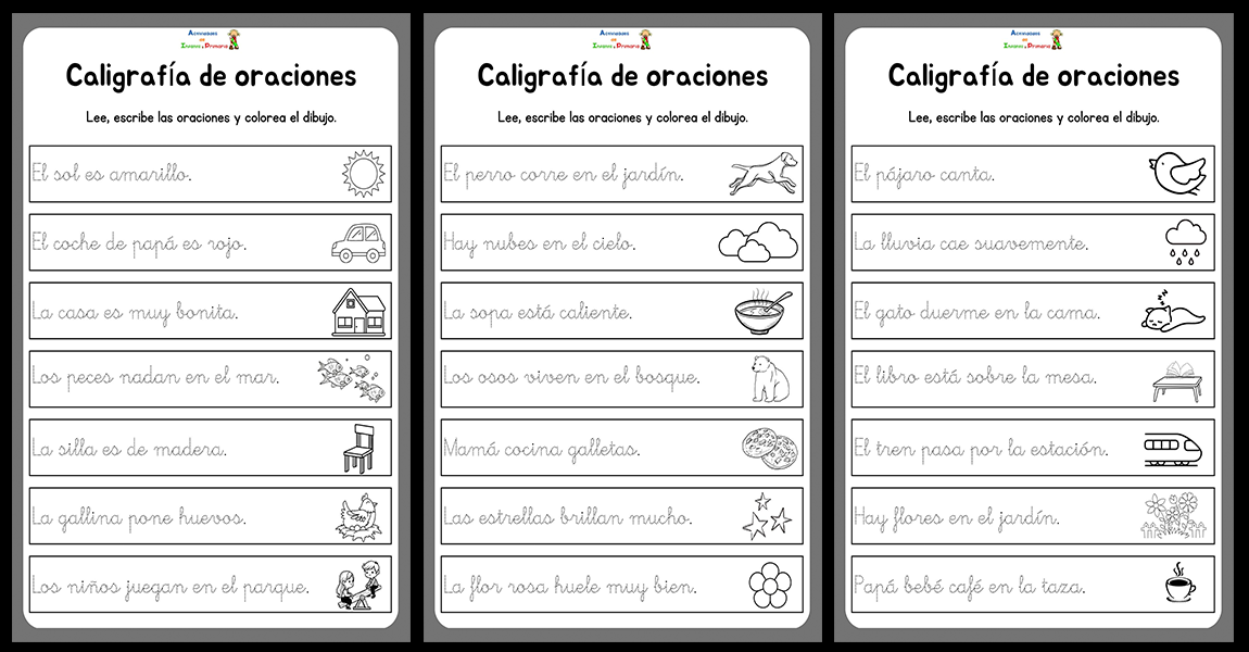 Hoja De Trabajo De Oraciones Simples Y Compuestas