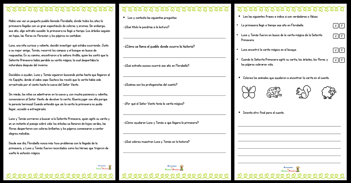 lectura comprensiva archivos - Actividades de infantil y primaria