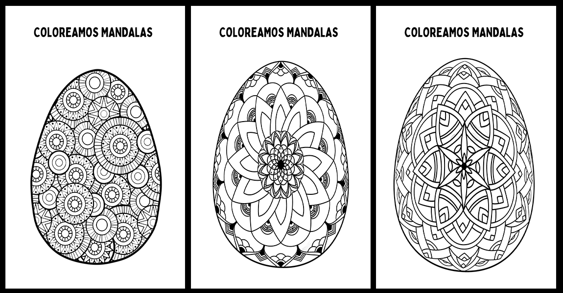 Hoja De Trabajo Sobre La Simetría De Los Huevos De Pascua