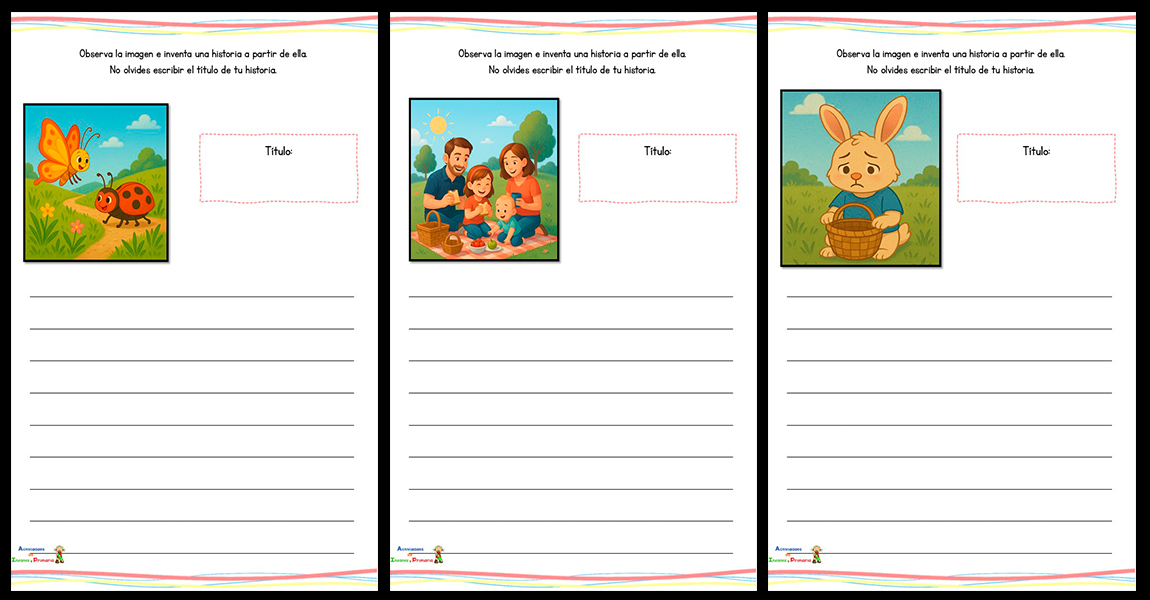 Escritura creativa: Historias de primavera a partir de un dibujo ...