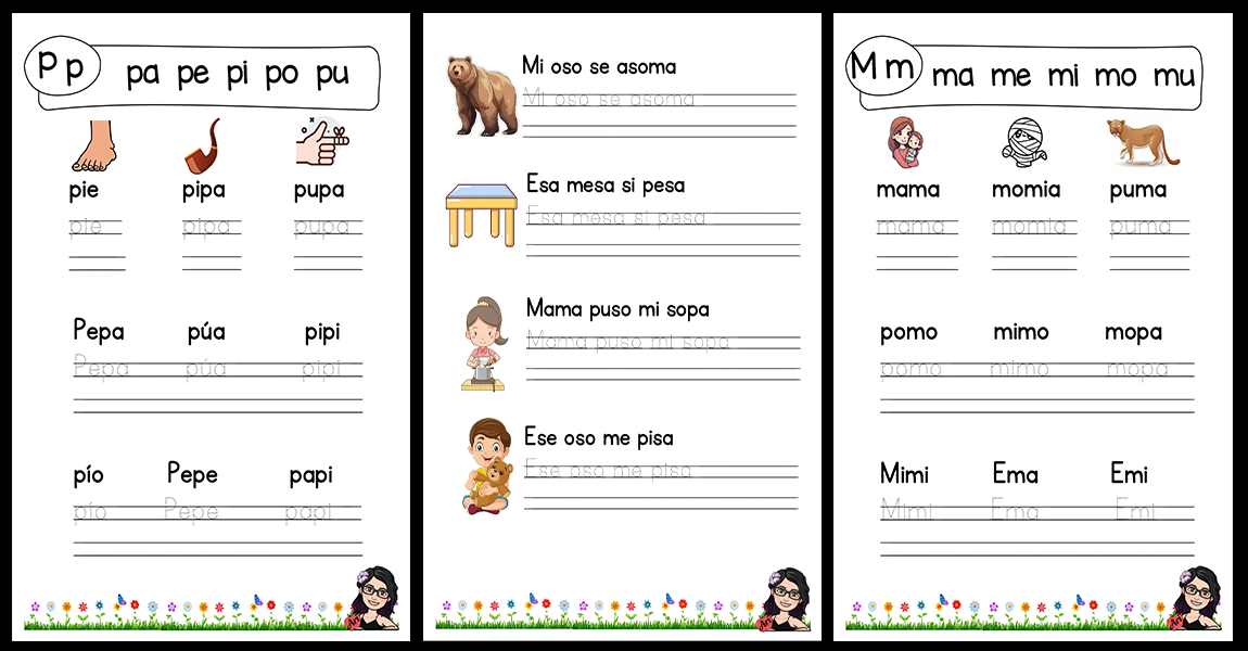 En Este Grupo De Fichas De Lectoescritura Trabajaremos La Consonante L