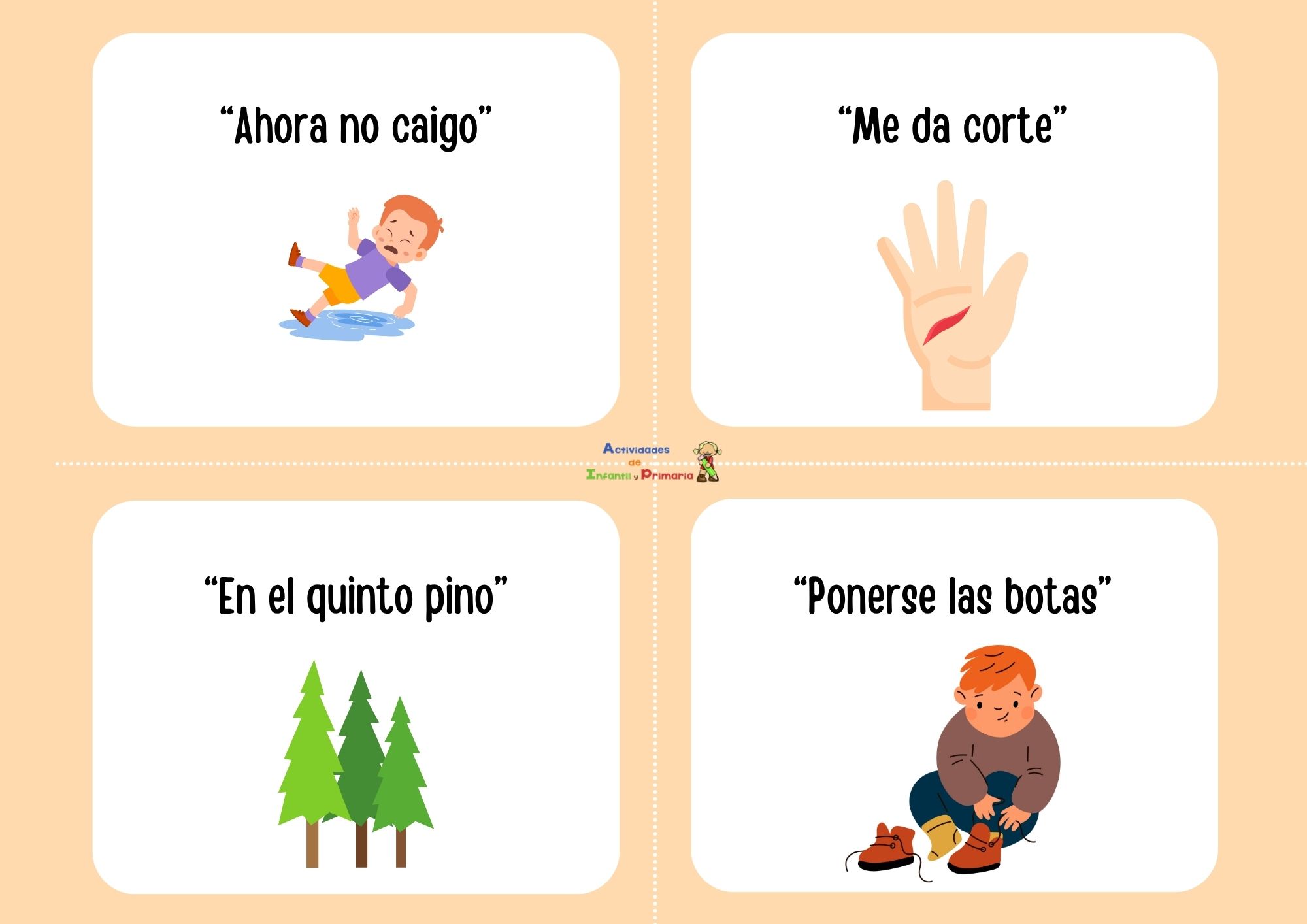 Estimulación del lenguaje: Frases con doble sentido - Actividades de ...