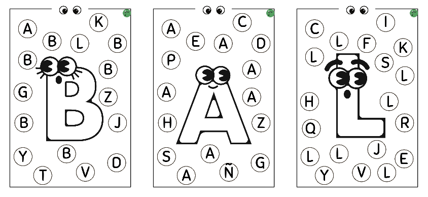Detective de letras: Busca y encuentra las letras del abecedario ...