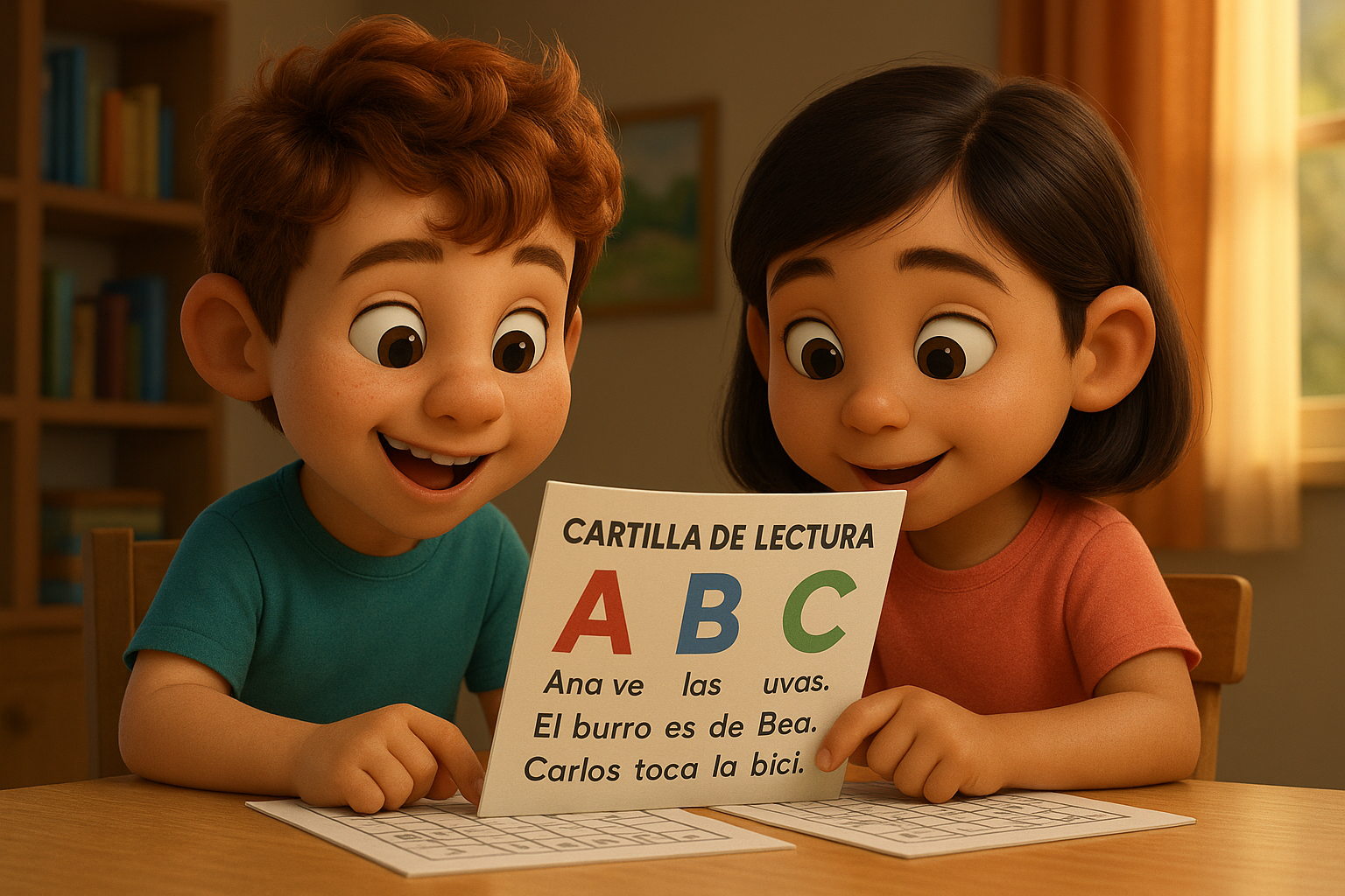 Lectura de frases con todas las letras del abecedario - Actividades de ...