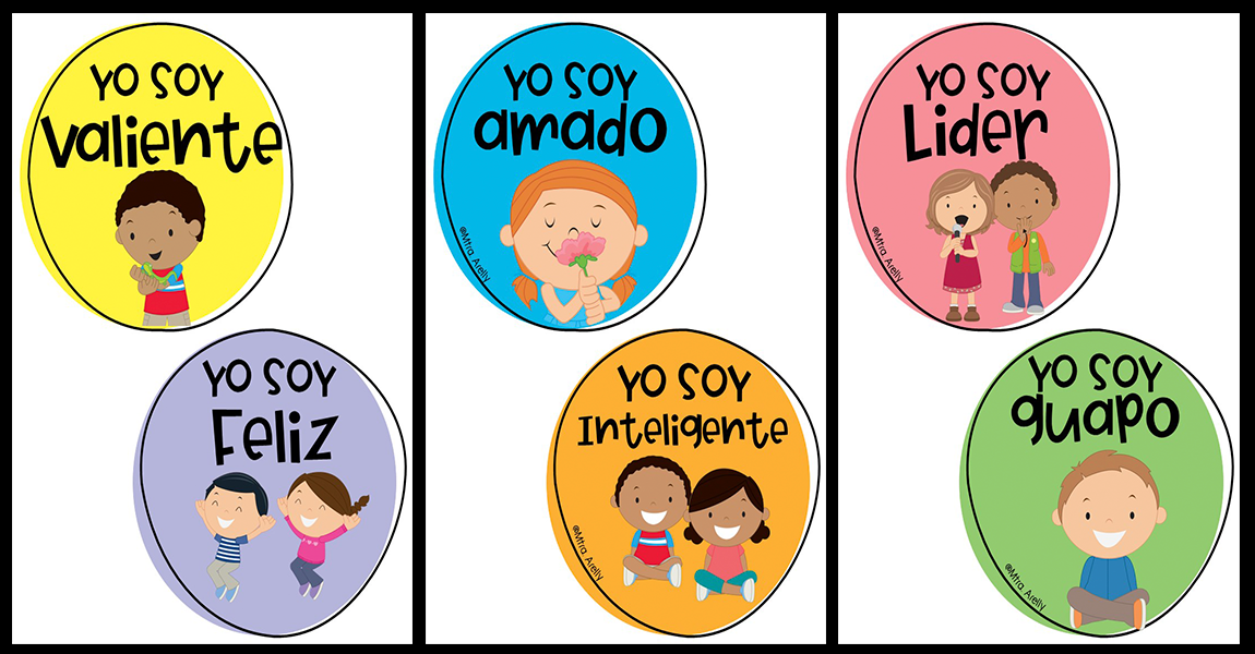 Pegatinas de afirmaciones positivas para reforzar la autoestima en ...