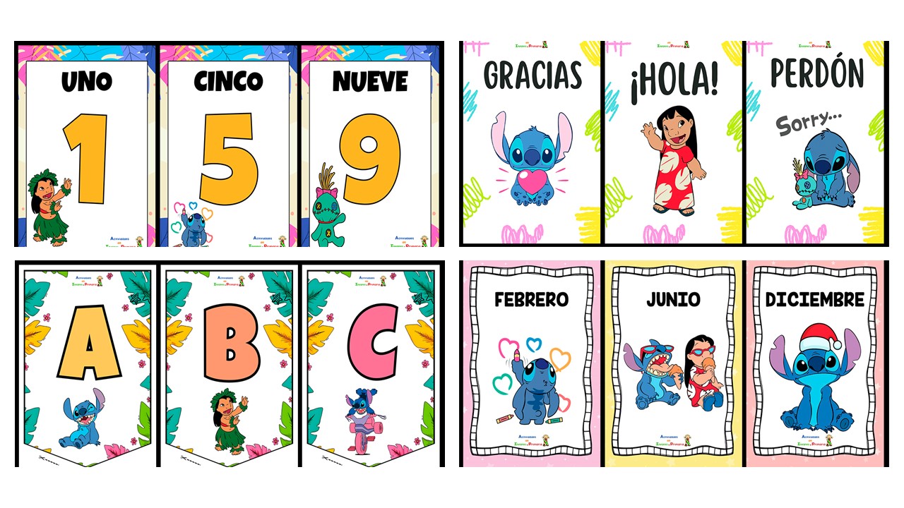 lilo y stitch archivos - Actividades de infantil y primaria