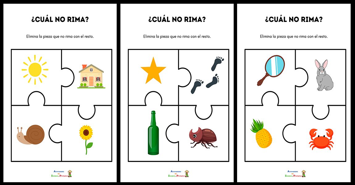 Palabras Que Riman RIMA PARA TRABAJAR LETRA N | PPT