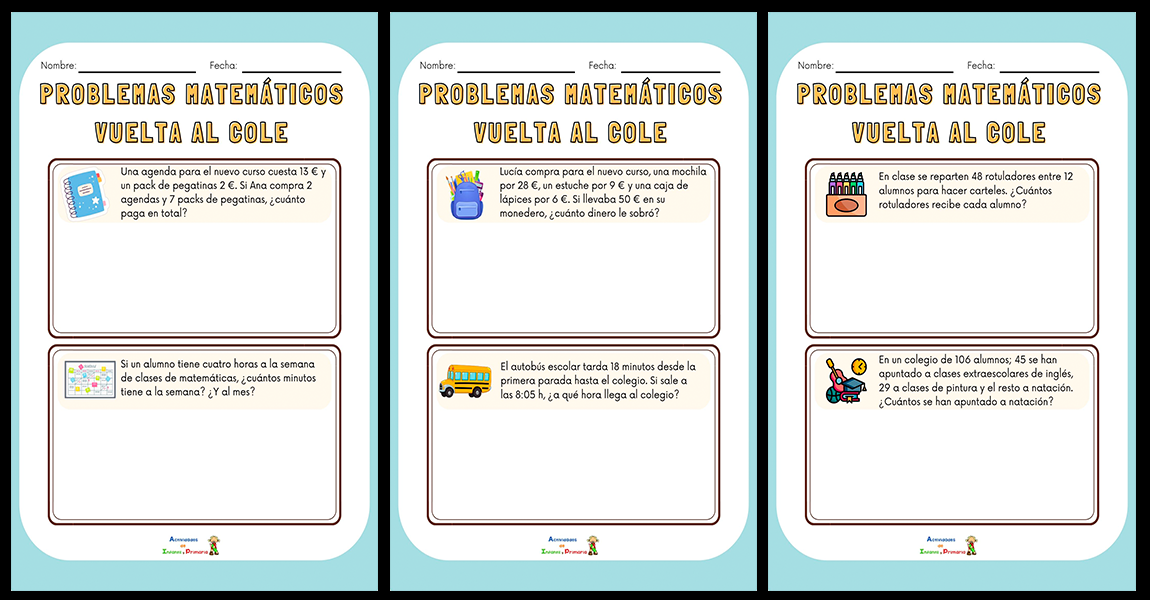 Problemas De Matemáticas Con Palabras